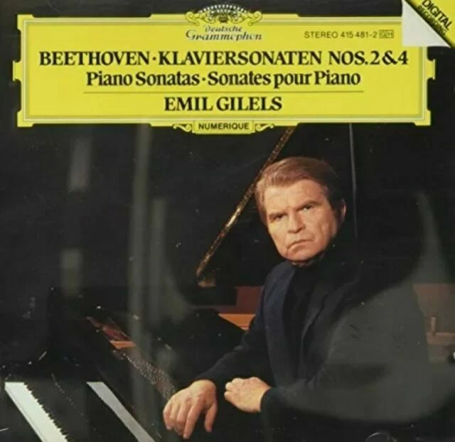 LUDWIG VAN BEETHOVEN,LUDWIG van Beethoven,Emil Gilels : Beethoven ...
