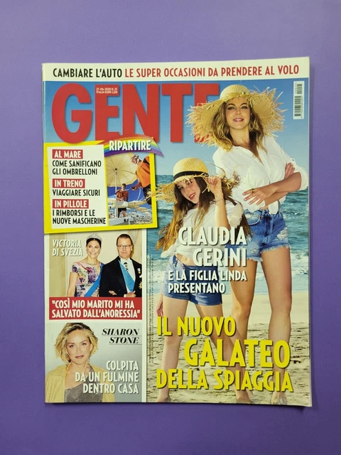 GENTE 2020 CLAUDIA Gerini Daniel Craig Ronn Moss Sharon Stone Samira ...