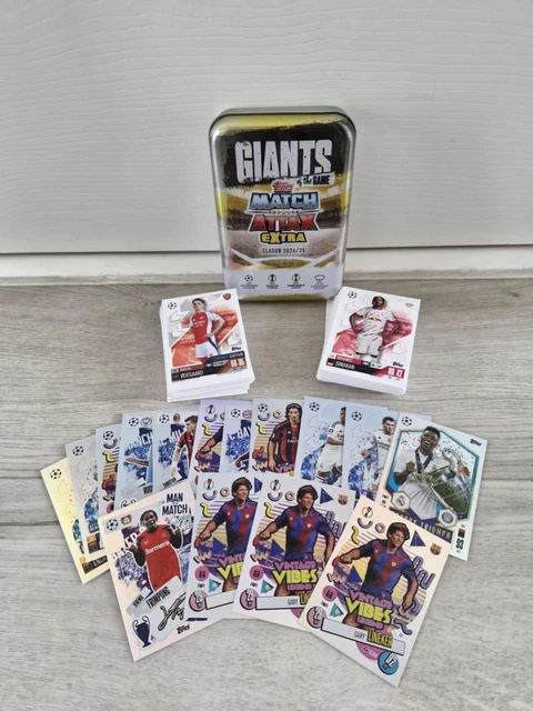 MATCH ATTAX 137 Card Bundle 2024/2025 £21.47 - PicClick UK