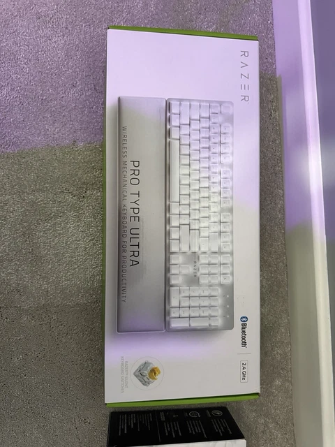 RAZER PRO TYPE Ultra Wireless Mechanical Gaming Keyboard Full Size UK ...