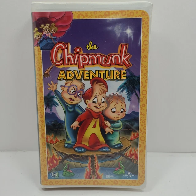 THE CHIPMUNK ADVENTURE Clamshell With the Chipettes (VHS, 1987) $24.64 ...