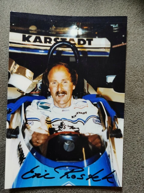 ORIGINAL AUTOGRAMM VON Eric Rostek, Motorsport. EUR 2,90 - PicClick DE