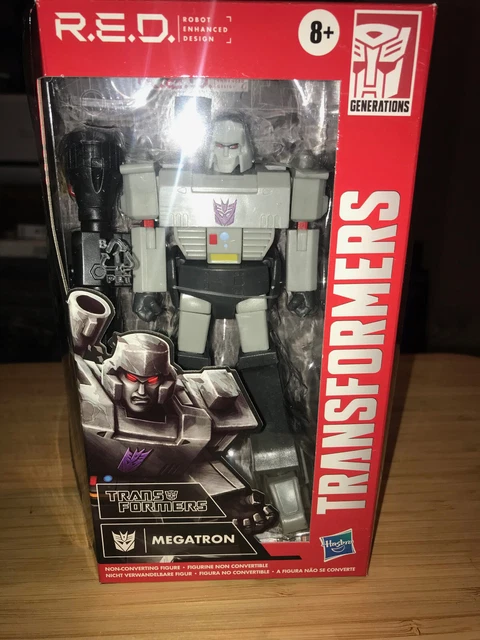 HASBRO TRANSFORMERS R.E.D Generations Megatron Non-Converting Action ...