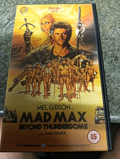 MAD MAX BEYOND Thunderdome Mel Gibson VHS Tape £3.30 - PicClick UK