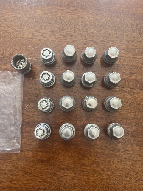 GENUINE FORD MCGARD Mk6 Fiesta Locking Wheel Nut Set And Alloy Wheel ...