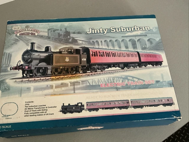 BACHMANN JINTY SUBURBAN Electric Train Set + Old Logo With Track ...