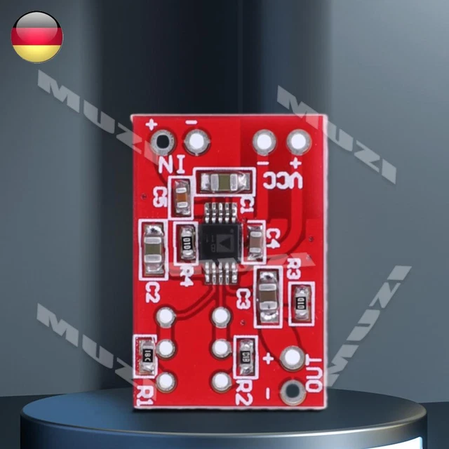 SCHEDA PREAMPLIFICATORE MICROFONO DC 3V-5V limitatore compressore ...