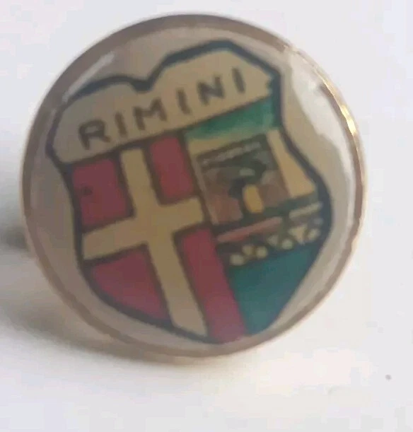 SPILLA PINS DISTINTIVO Stemma Simbolo Badge Logo Crest Turismo Rimini ...