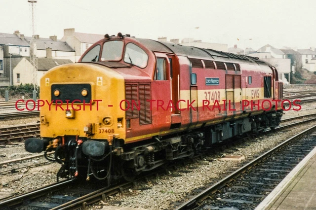 UK RAILWAY PHOTOGRAPH Of Class 37 37408. Rm37-2026 £1.70 - PicClick UK