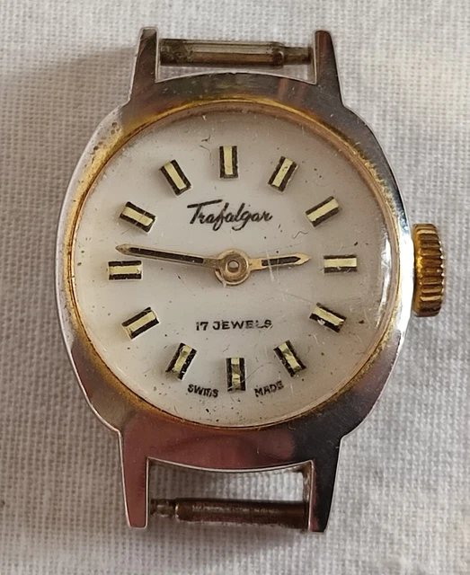 VINTAGE 1960S RENDEX Swiss Ladies 17 Jewels Mechanical Watch Head ...