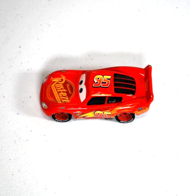MATTEL DISNEY PIXAR Cars Lightning McQueen Red Corvette 1:55 Diecast ...