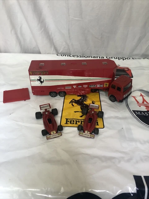 POLISTIL RJ BISARCA Con Auto Team Ferrari VINTAGE EUR 28,00 - PicClick IT