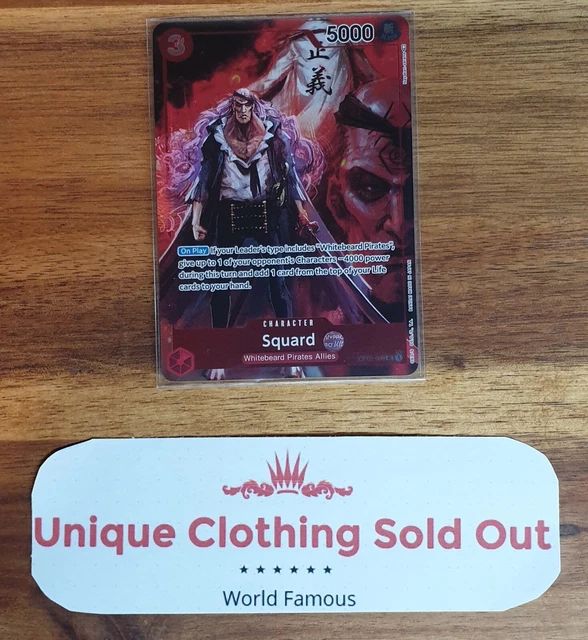ONE PIECE CARD Game - Squard OP02-009 Top Boxer - Paramount war - ENG ...