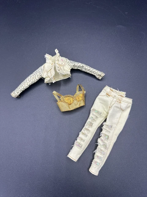 RAINBOW HIGH DOLL Sunny Madison series 1 Original jacket crop top ...