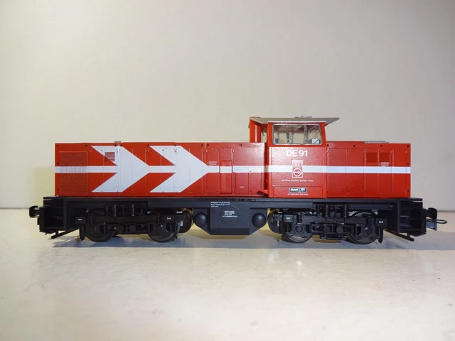 LILIPUT H0 124 24 Krupp MAK KVB Diesellok DE 91 der KFBE Köln-Frechen ...