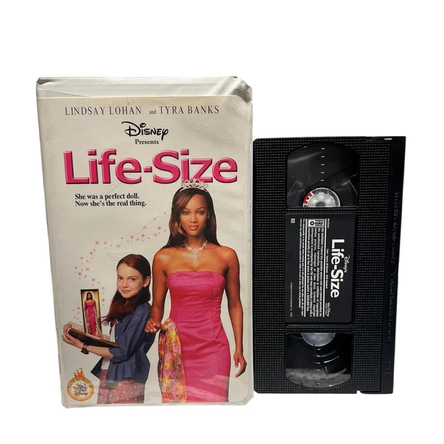 LIFE-SIZE (VHS, 2000) Disney Lindsay Lohan Tyra Banks Clamshell $15.99 ...