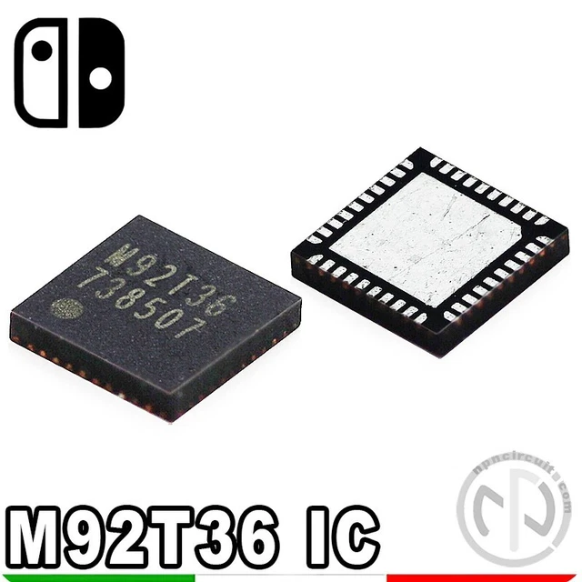 M92T36 CHIP POWER Control Ic Charging Di Carica Ricarica Nintendo ...