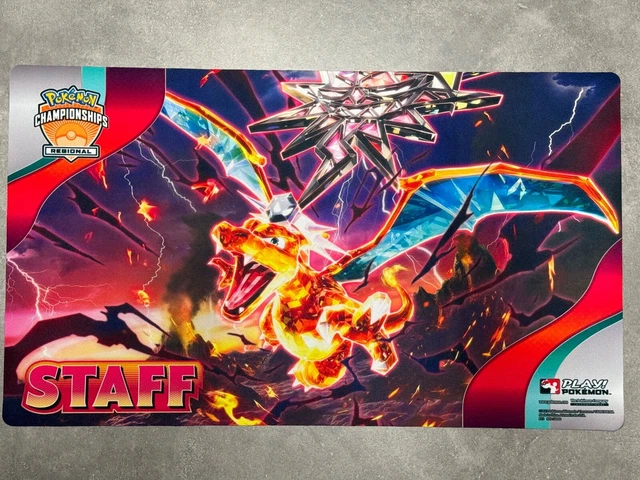 CHARIZARD STAFF 2024 Lille Regionals Pokémon Playmat TCG Desk Mat EUR ...