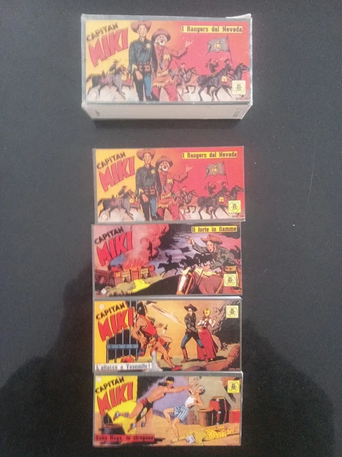 CAPITAN MIKI BOX 4 albetti mignon strip 1993 Aries Lo Scarabeo STRISCE ...