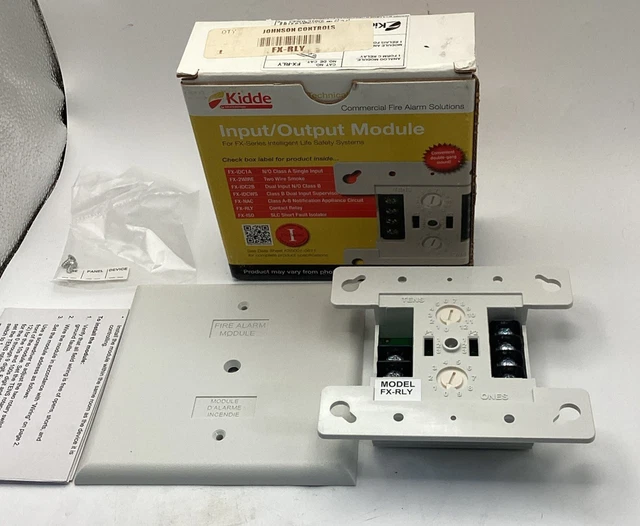 KIDDE FX-RLY FIRE Alarm Relay Module FXRLY Input/OutPut Module ⚪️ £35. ...