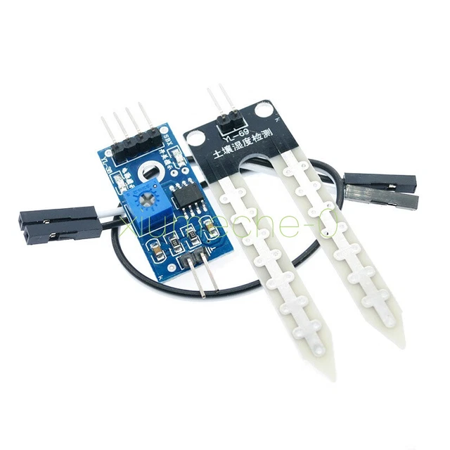 5PCS SOIL HYGROMETER Detection Module Soil Moisture Sensor For arduino ...
