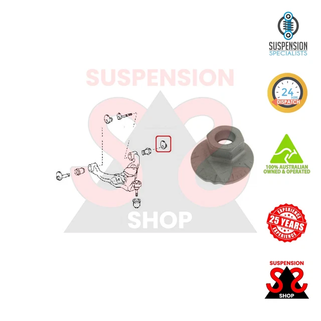 CASTER SHIM, AXLE Beam Suit TOYOTA LandCruiser 4.7 4WD (UZJ100_, UZJ100R) LAND $31.46 - PicClick AU