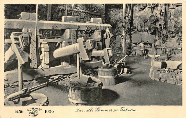 THE OLD HAMMER mill in Frohnau, a symbol of Erzgebirge culture ...