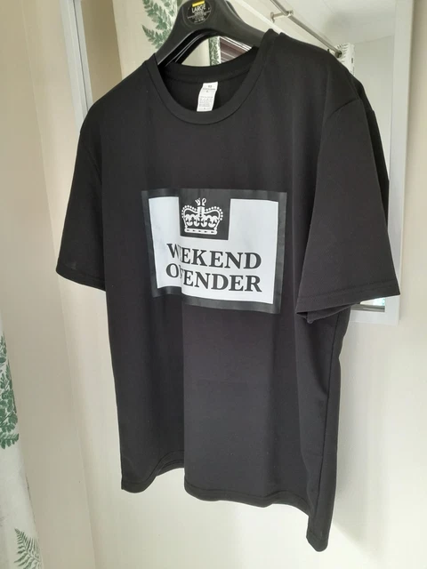 BRAND NEW WEEKEND Offender Logo Printed T-shirt. In Black. Size Large £ ...