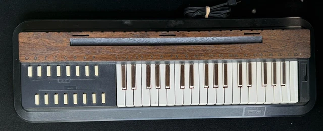 VINTAGE 1970’S GTR 3751 Air Organ Keyboard With Major And Minor Cords ...
