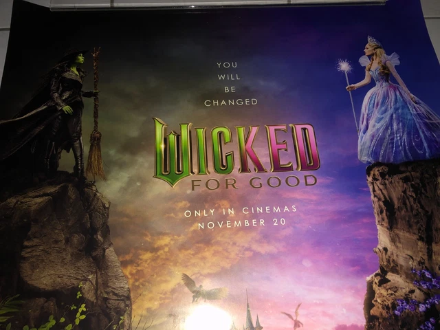 WICKED FOR GOOD 2025 Nov 20 Ariana Grande Aust Og Ds Os Teaser Cinema ...