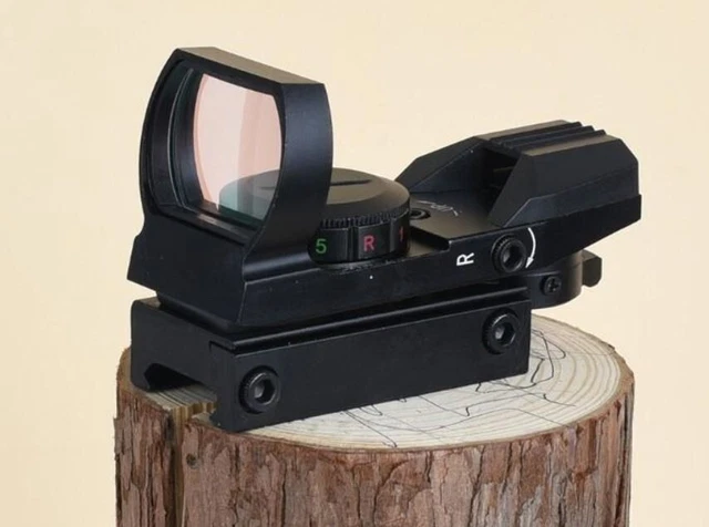 VISEUR RED DOT Point Rouge Metal Reflex 4 Reticules Noir Lancer ... VISEUR RED DOT Point Rouge Metal Reflex 4 Reticules Noir Lancer ...