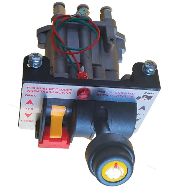 AIR SHIFT CONTROL Valves w/ PTO Switch Dump Truck Valve Tipper ...