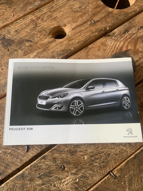 MANUEL NOTICE D Utilisation Peugeot 308 EUR 25,00 - PicClick FR