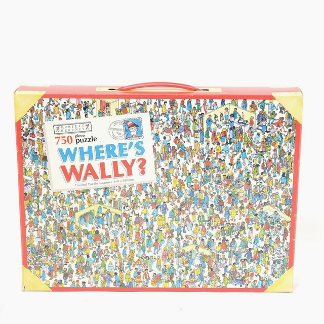 VINTAGE 1990 - 750 Piece Where's Wally? Puzzle - "Department Store" - V ...