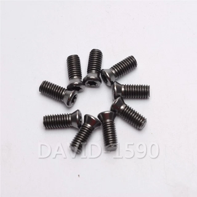 M2 M2.5 M3 M3.5 M4 M5 M6 Torx Screws for Replaces Carbide Insert CNC Lathe Tools $20.78 ...