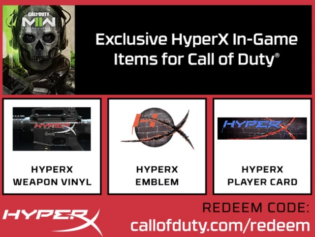 CALL OF DUTY Modern Warfare 2 Hyper X Calling Card, Emblem + Weapon ...