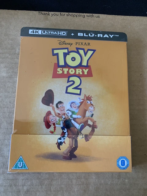 Toy Story 2 4k Uk Steelbook Blu Ray New And Sealed Disney Pixar Tom Hanks
