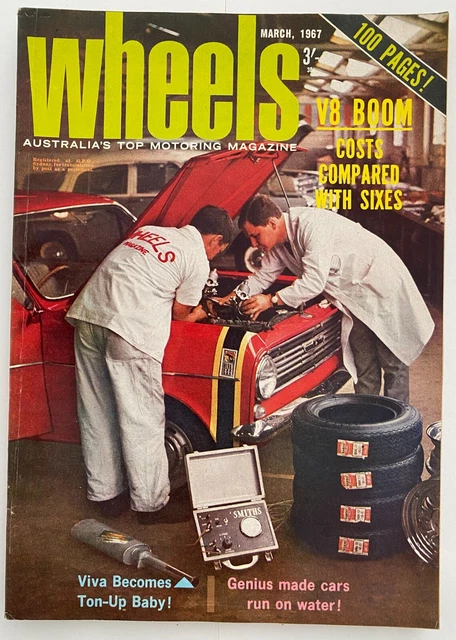 MARCH 67 BOLWELL Valiant Falcon XR V8 Oldsmobile Cutlass Toyota Crown S ...