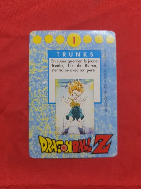 CARTE DRAGON BALL Z Dbz Shueisha Cards /A1/ N° 1 Trunks EUR 0,59 ...