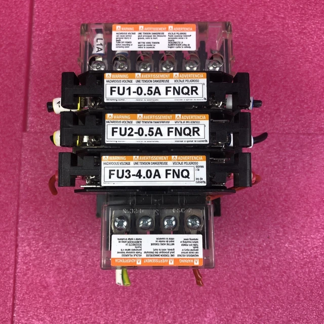 24V AC FUSED Control Transformer with 3 Fuses 208, 240, 277, 380, 480V ...