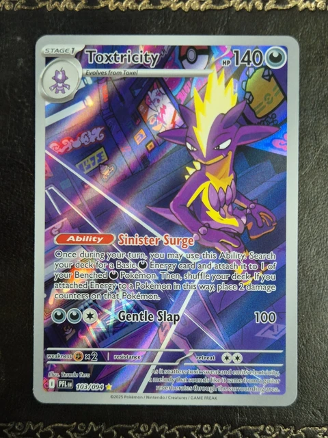 POKÉMON TCG TOXTRICITY 103/093 Illustration Rare Phantasmal Flames £13. ...