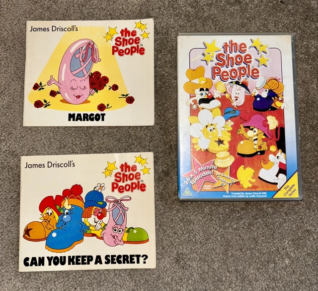 THE SHOE PEOPLE DVD & Books vintage British childrens TV complete ...
