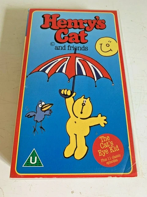 HENRY’S CAT AND Friends - Vhs Video - The Cat’s Eye Kid - Rare ...
