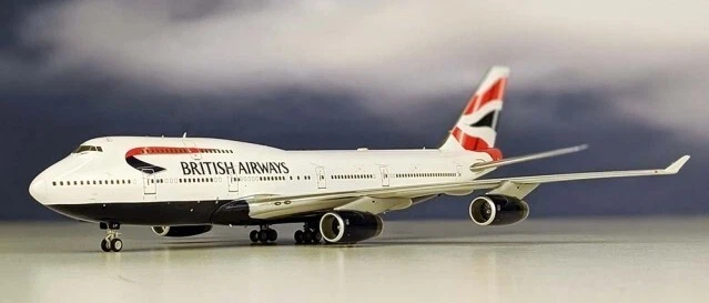 INFLIGHT B-744-CIVO BRITISH Airways Boeing 747-400 G-CIVO Diecast 1/200 ...