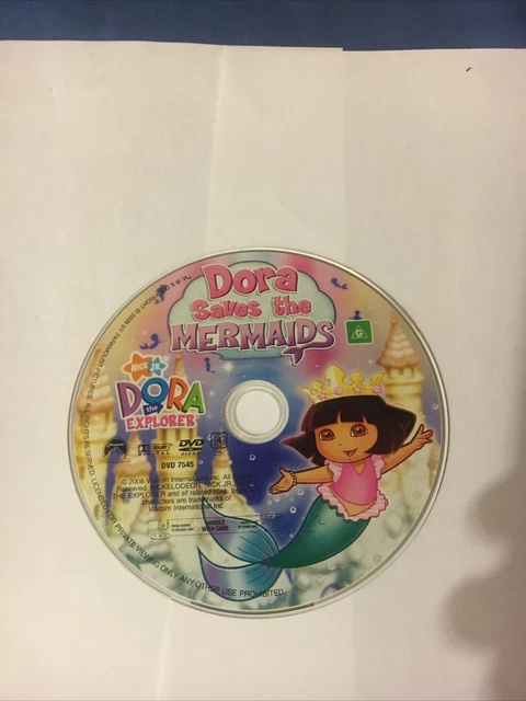 DORA THE EXPLORER - Dora Saves The Mermaids DVD DISK ONLY £1.78 ...