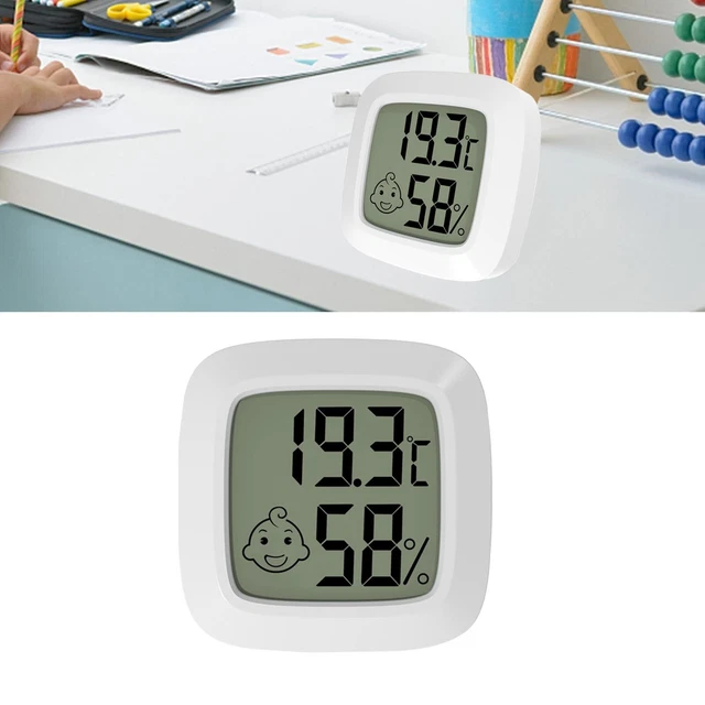 LCD DIGITAL MIN Room Thermometer Reliable Temperature and Humidity ...