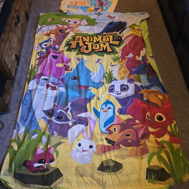 ANIMAL JAM SINGLE Duvet Cover And Pillowcase £5.92 - PicClick UK