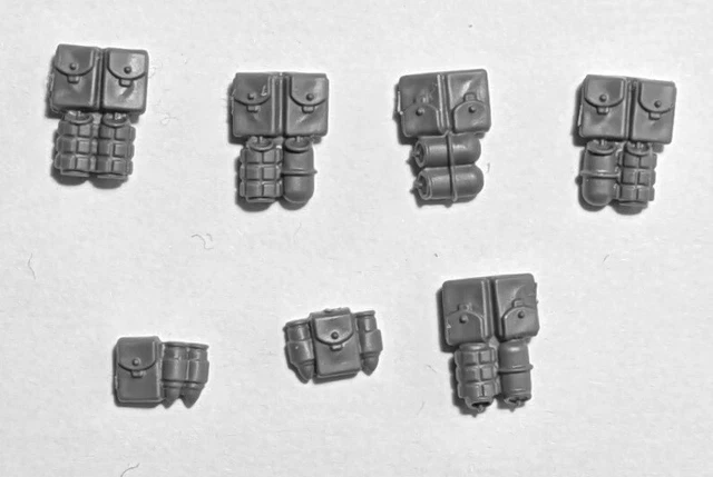 SPACE MARINES JUMP Pack Intercessors Pouches and Grenades Warhammer 40k ...