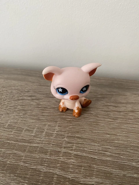 AUTHENTIC LITTLEST LPS 732 pig cochon petshop PET SHOP littlest HASBRO ...