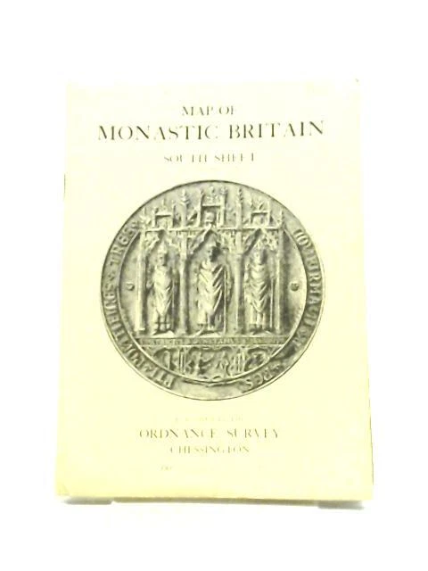 MAP OF MONASTIC Britain: South Sheet (Ordnance Survey - 1954) (ID:63746 ...